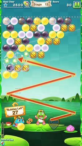 Bubble-Popping Game Puzzle Bobble Now Available on LINE App for iOS and ...